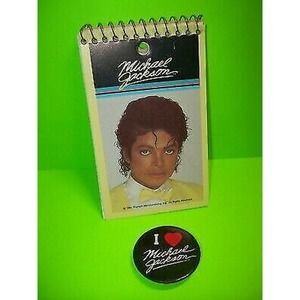 Michael Jackson | Accessories | Michael Jackson Vintage Writing Memo ...